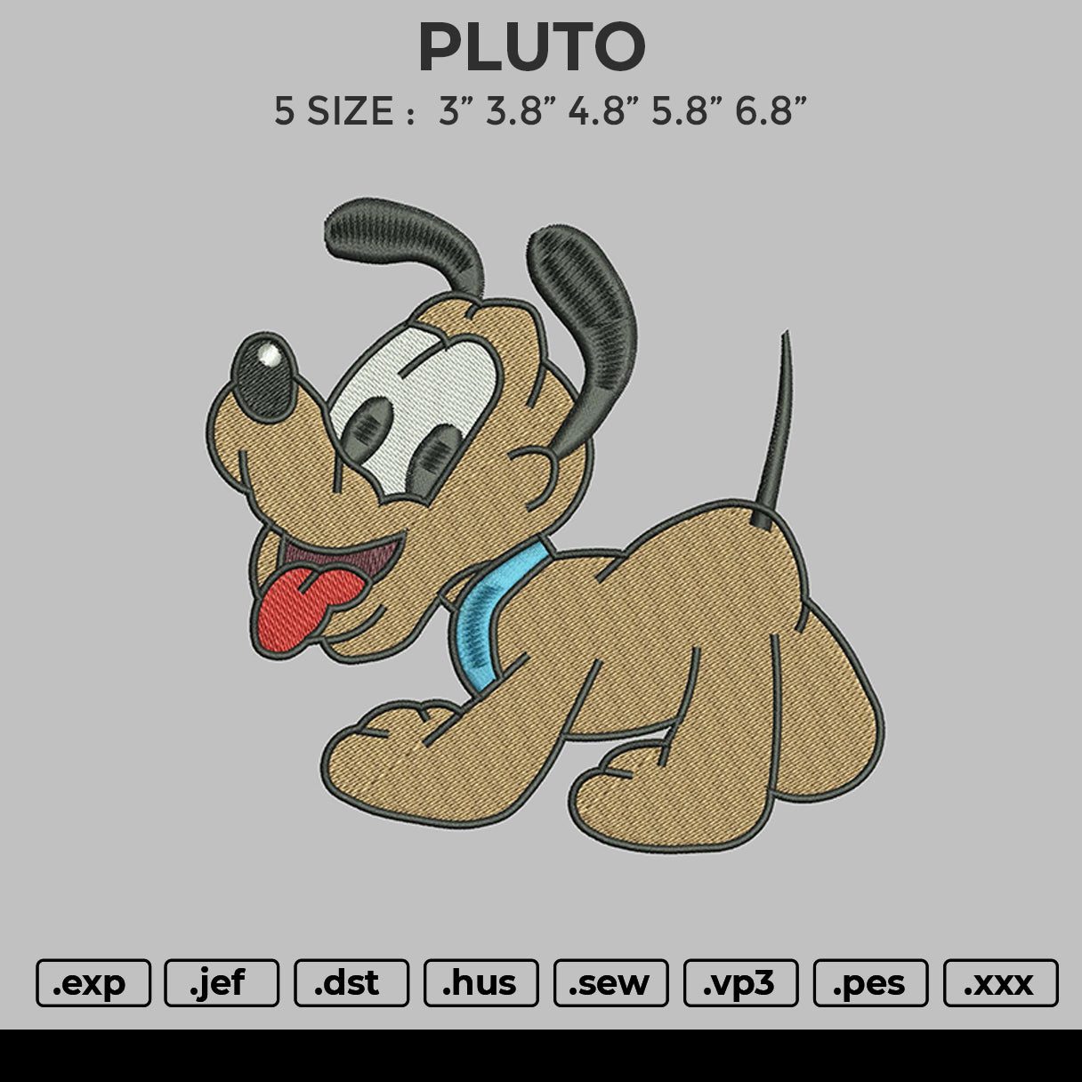 PLUTO Embroidery – embrostudio