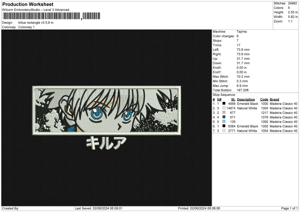 Killua Rectangle v3 – embrostudio