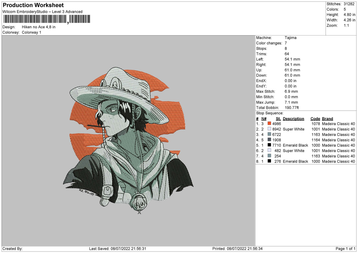 Hiken No Ace – embrostudio