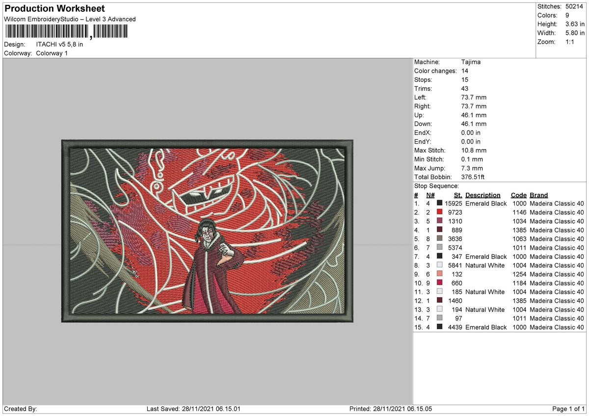 Itachi V5 – embrostudio