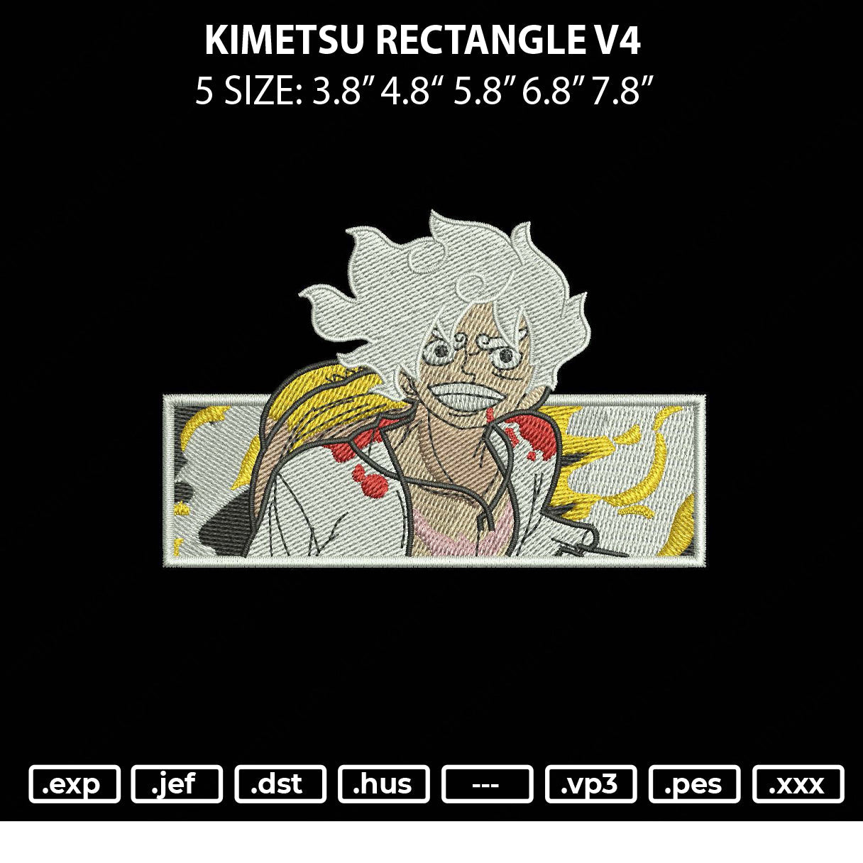 kimetsu rectangle v4 without text Embroidery – embrostudio