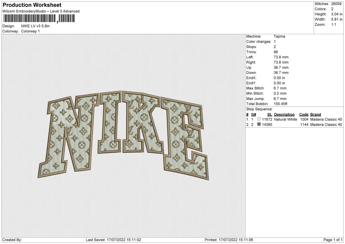 NIKE LV V3 – embrostudio
