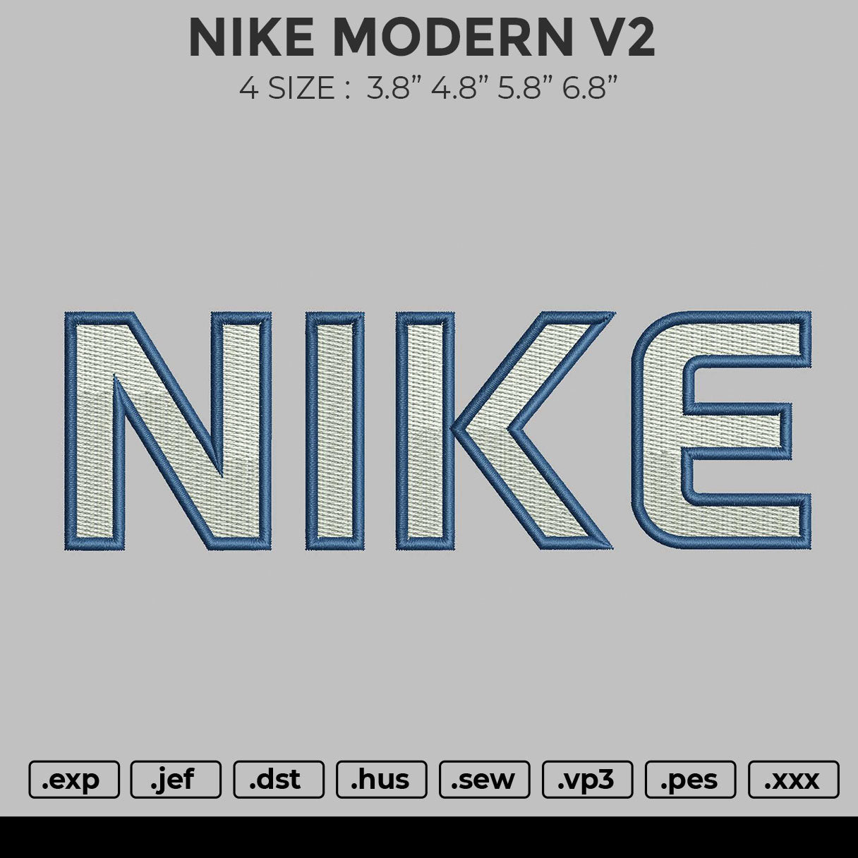 Nike Modern v2 Embroidery – embrostudio