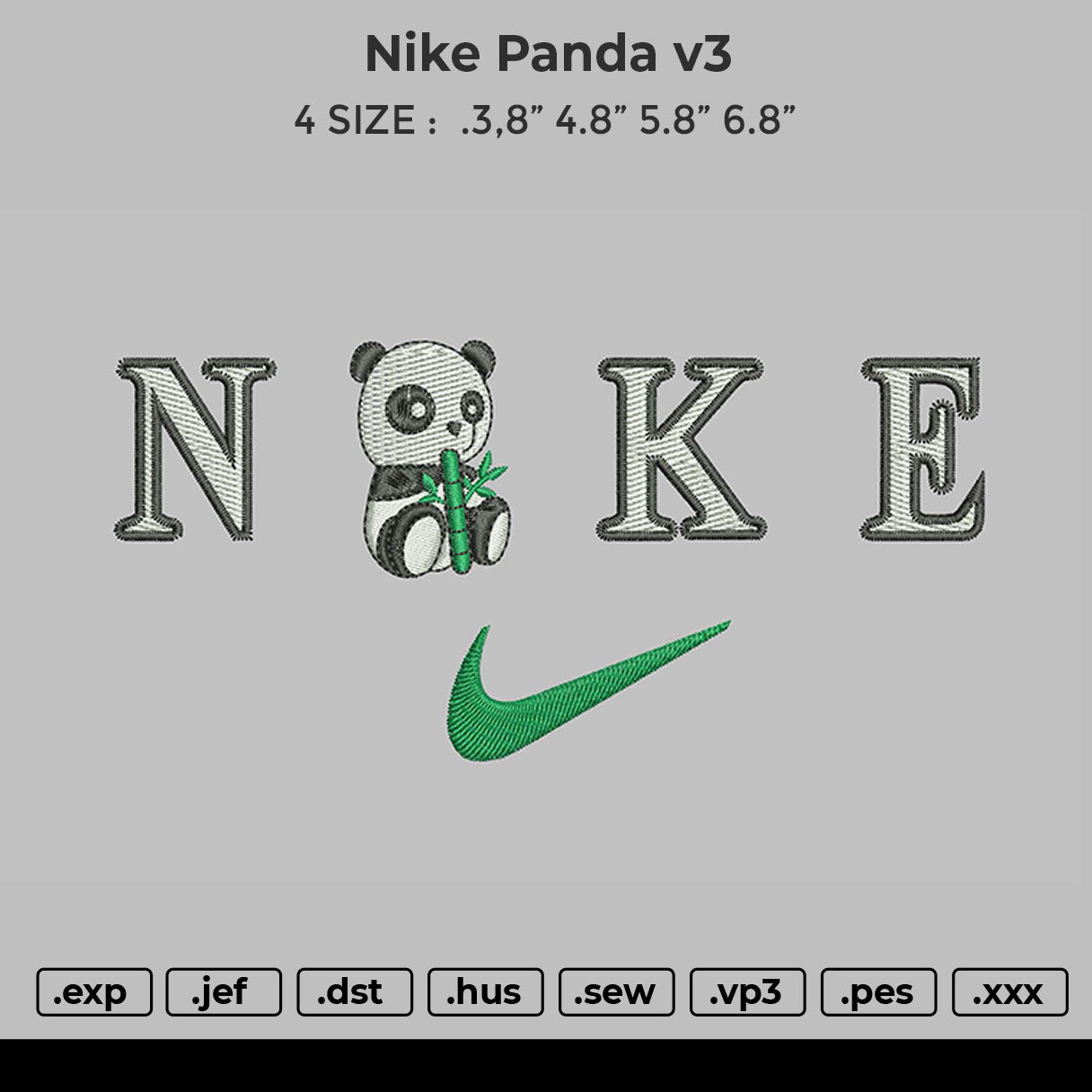 Nike Panda V3 – embrostudio