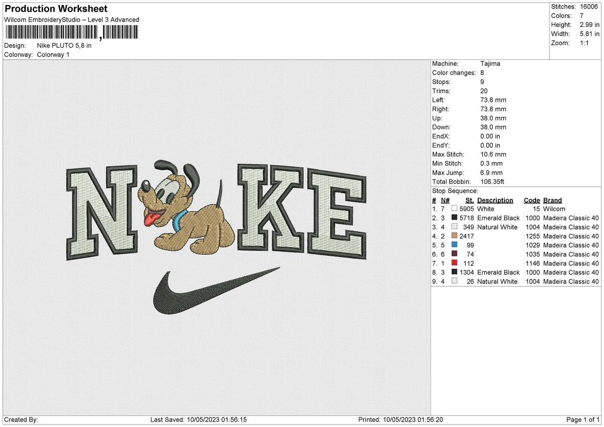 Nike Pluto v3 – embrostudio