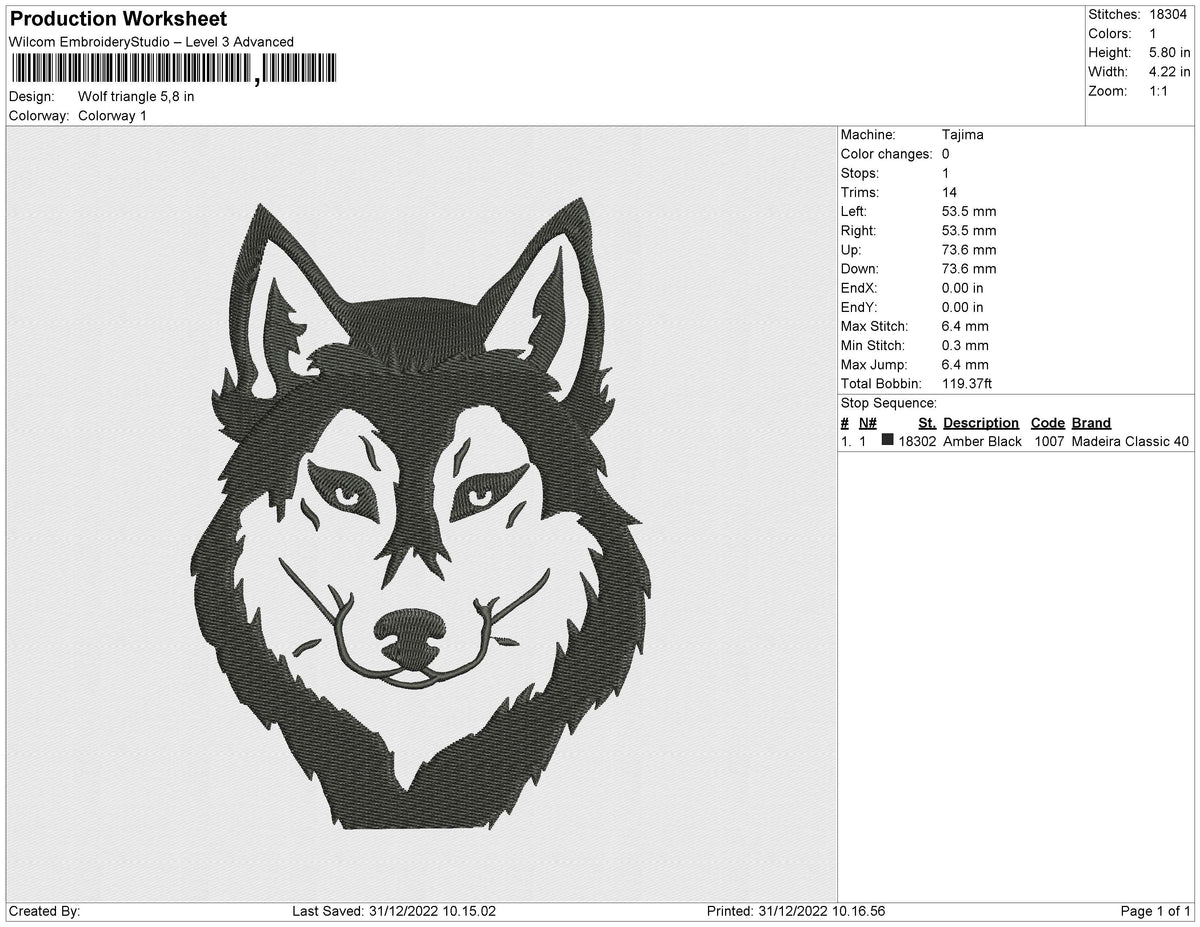 Wolf triangle – embrostudio