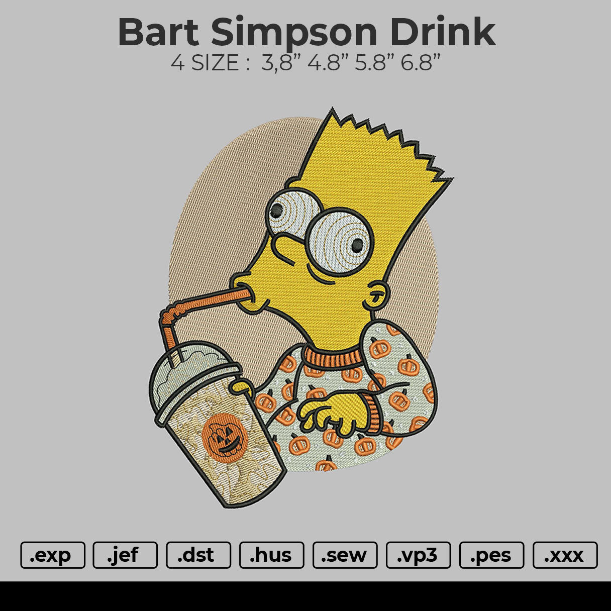Bart Simpson Drink – embrostudio