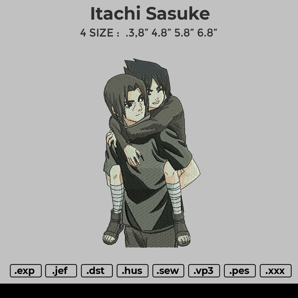 Itachi Sasuke – embrostudio