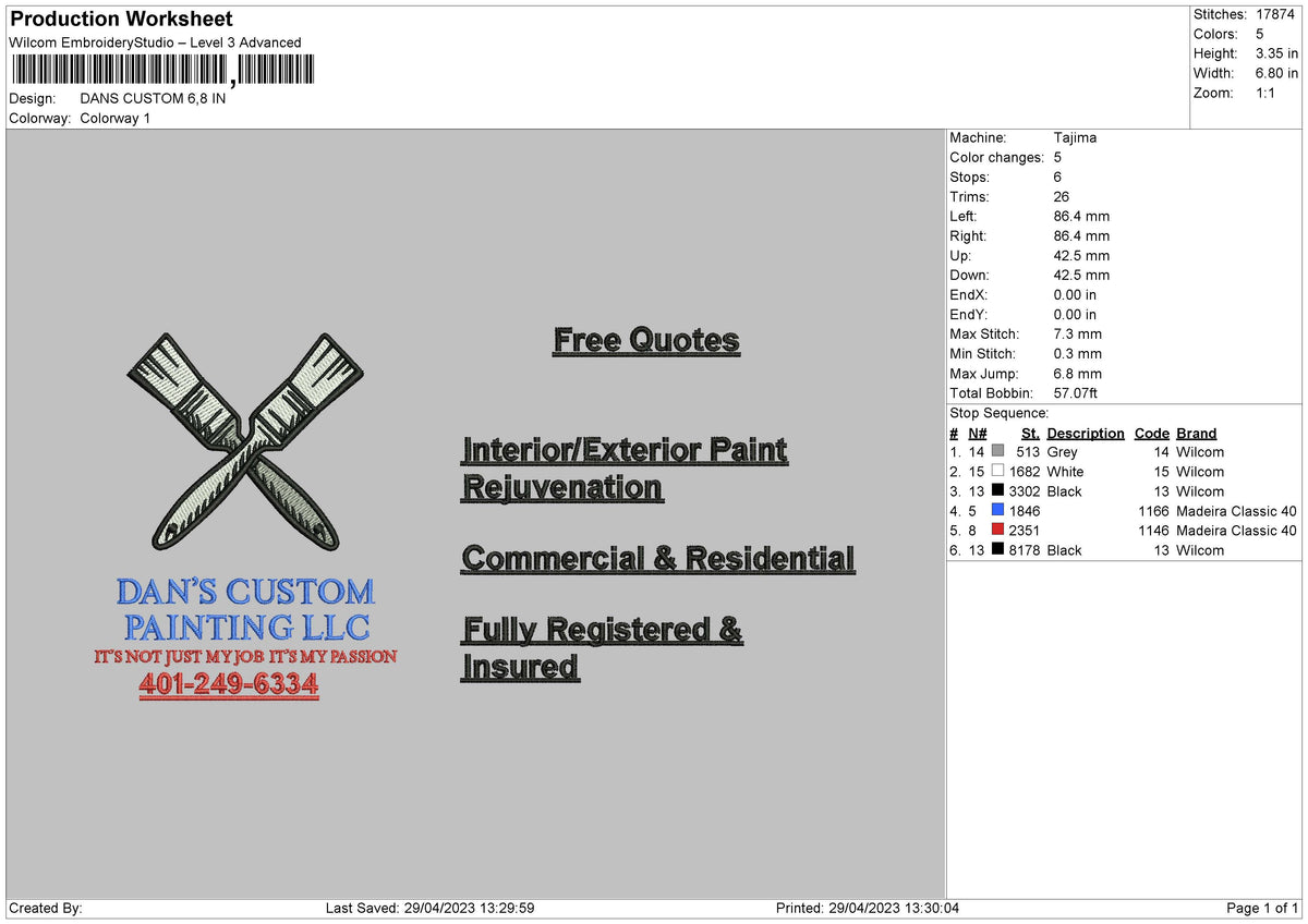 DANS CUSTOM – embrostudio