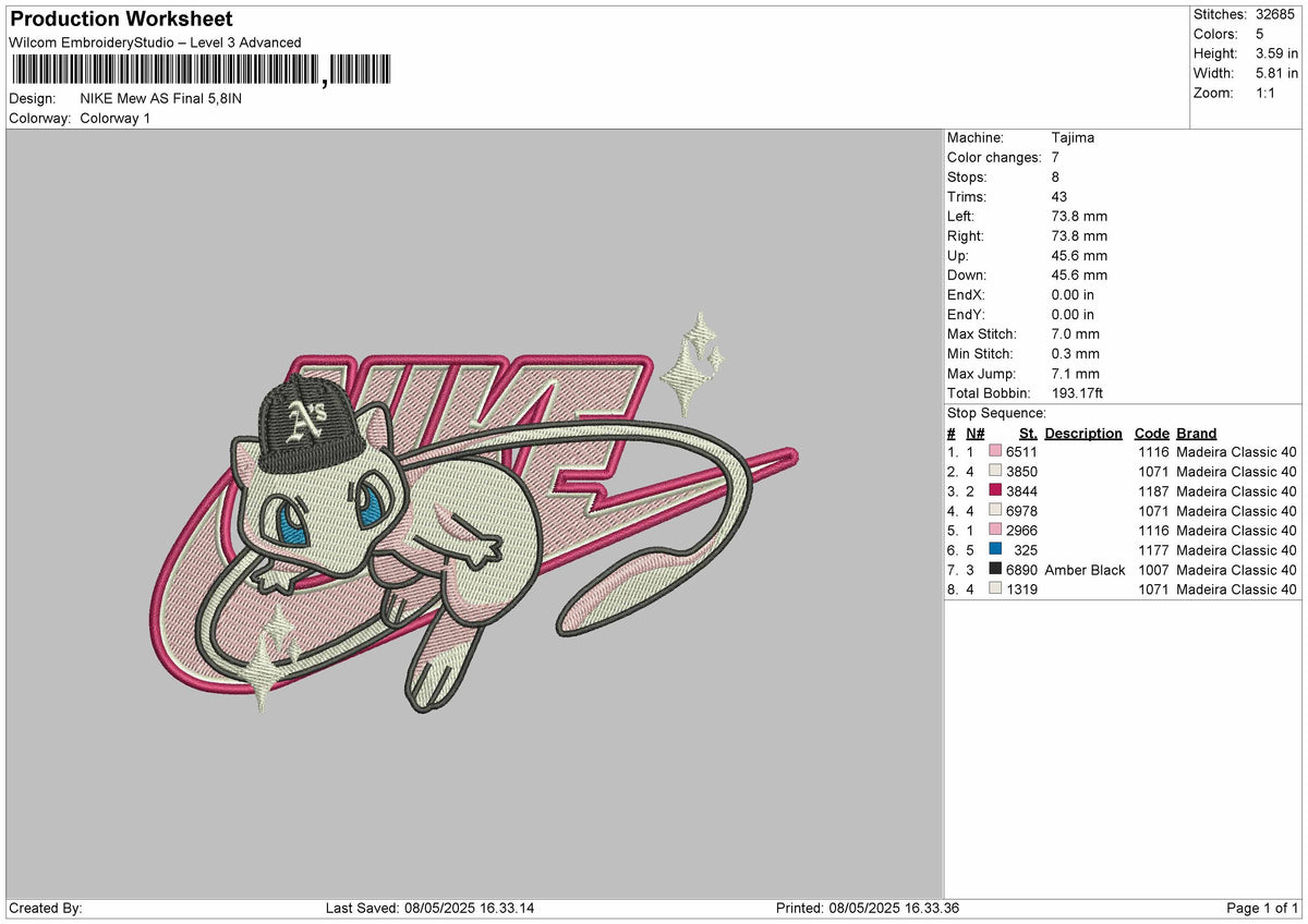 Nike Mew As Embroidery File 6 sizes – embrostudio