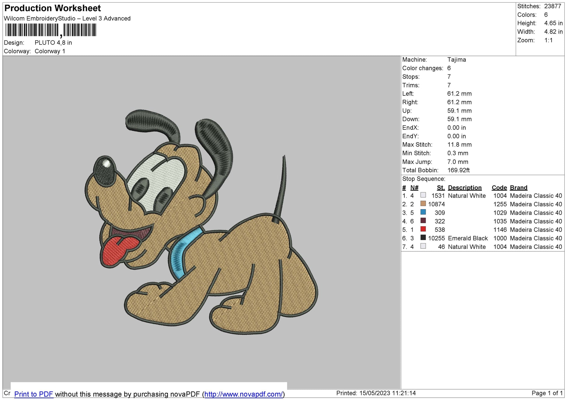 PLUTO Embroidery – embrostudio