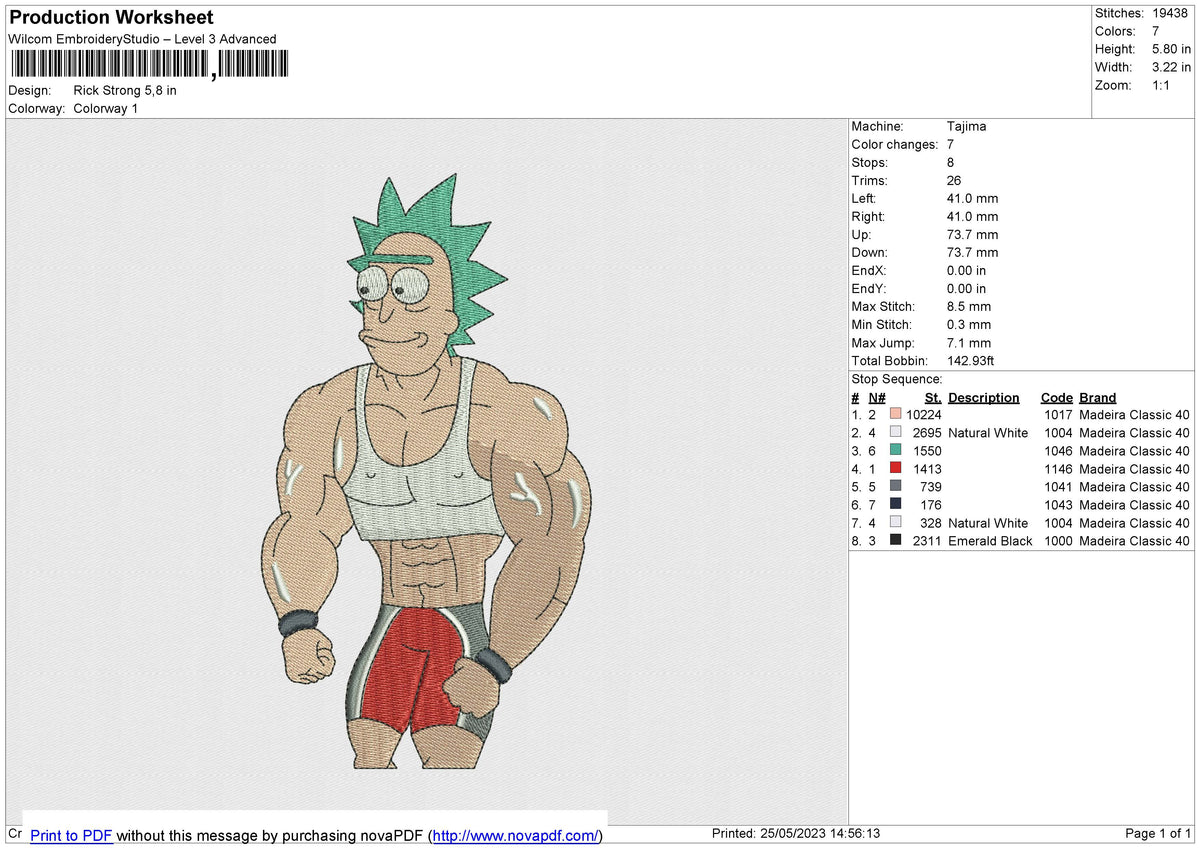 Rick Strong Embroidery – embrostudio