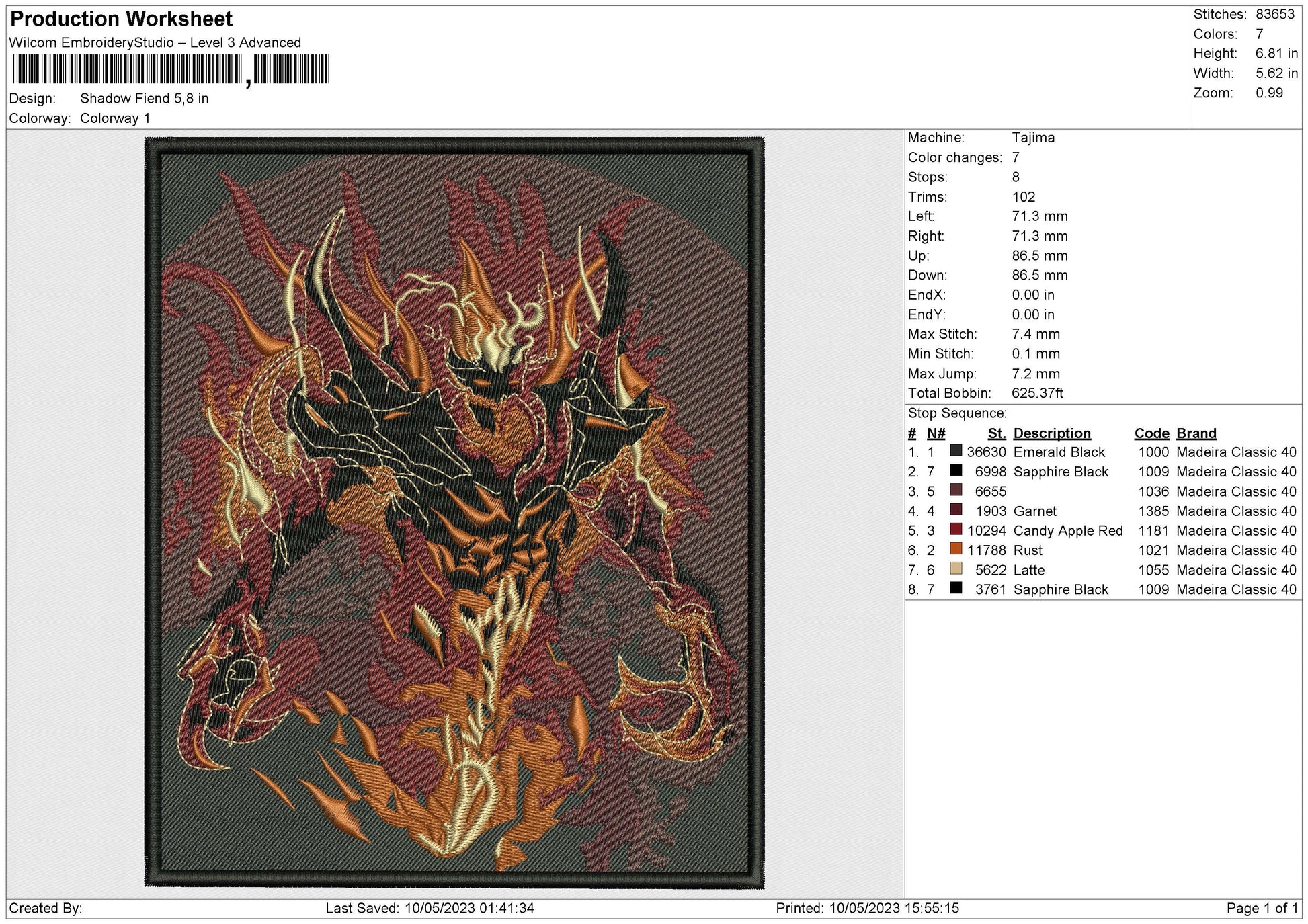 Shadow Fiend – embrostudio