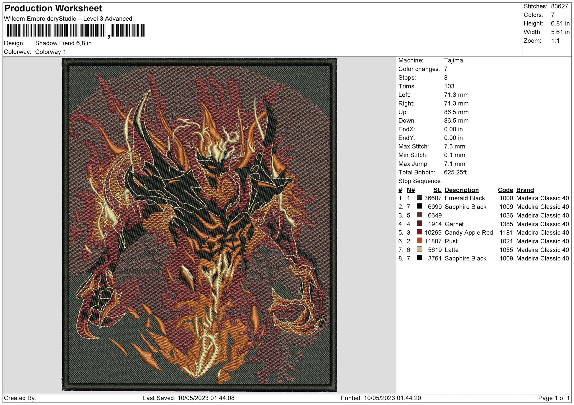 Shadow Fiend – embrostudio