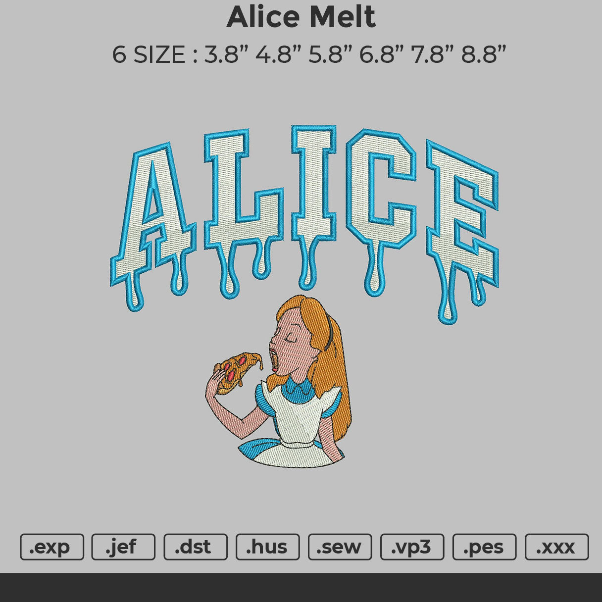 Alice Melt Embroidery – embrostudio