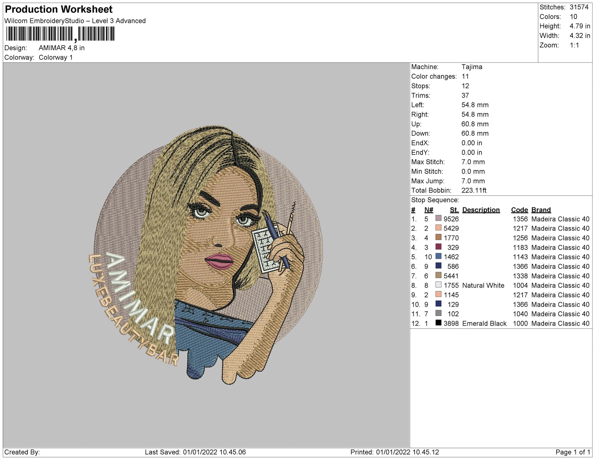 Amimar Embroidery – embrostudio