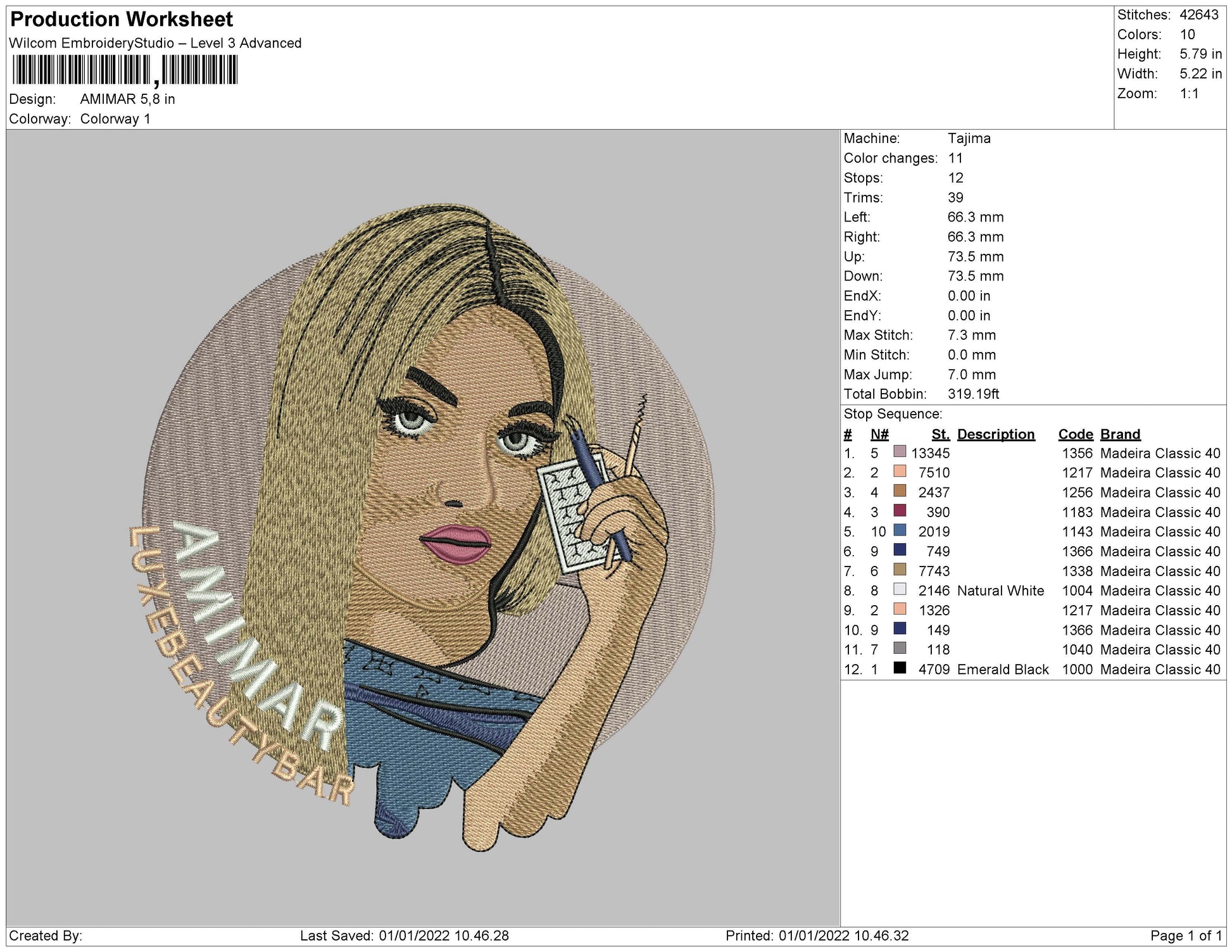 Amimar Embroidery – embrostudio