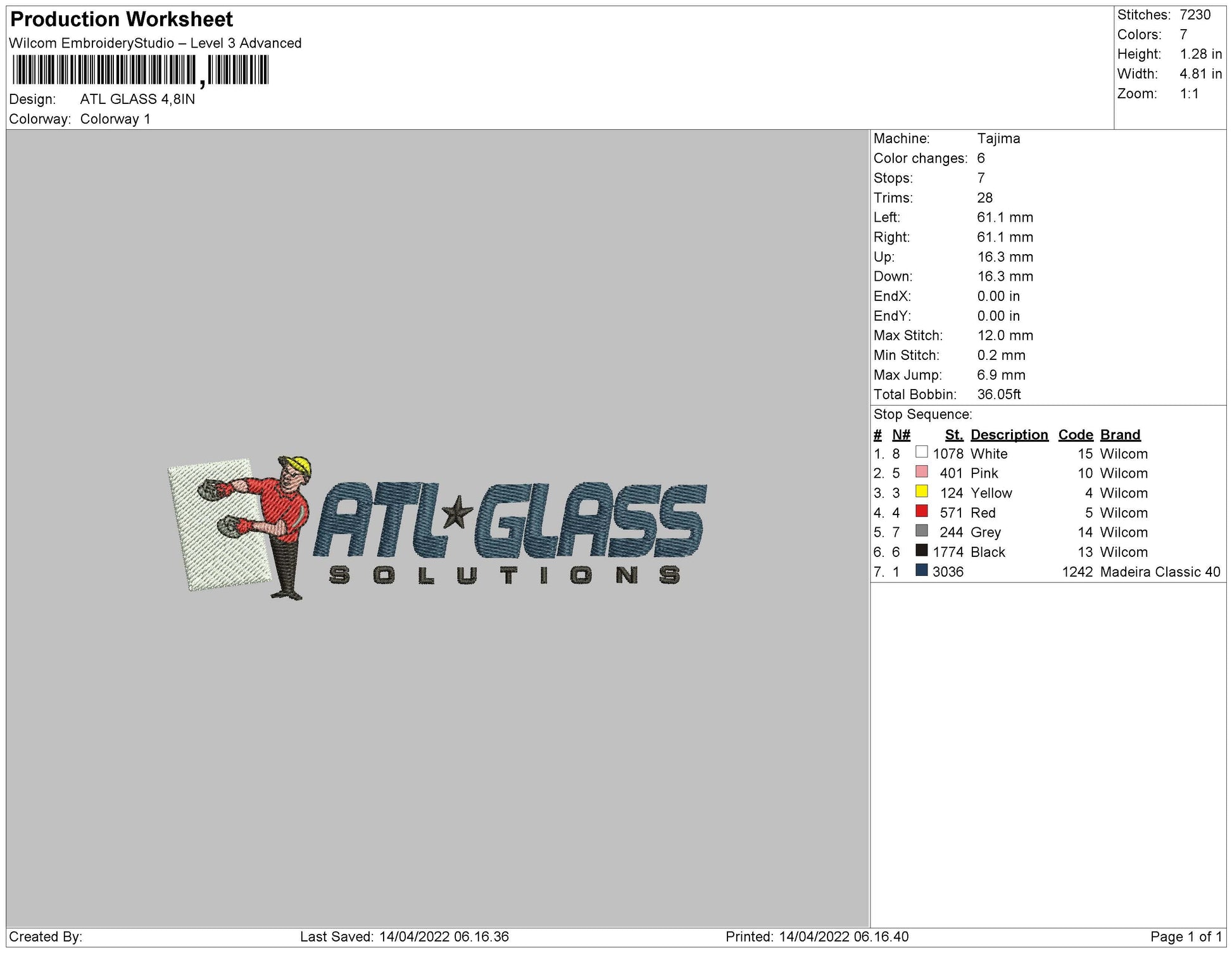 Atl Glass Embroidery – embrostudio Atl Glass Embroidery – embrostudio