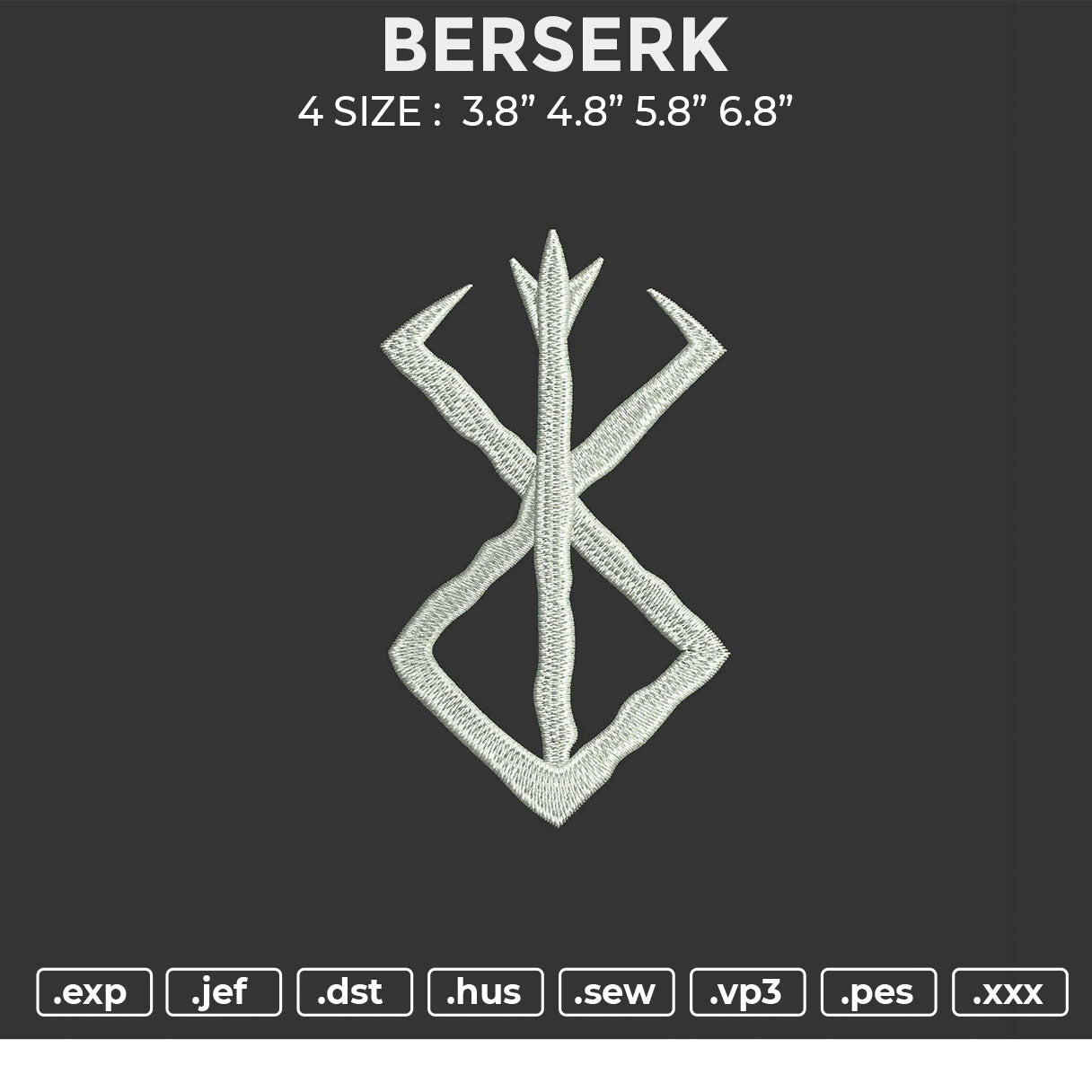 Berserk Embroidery – embrostudio