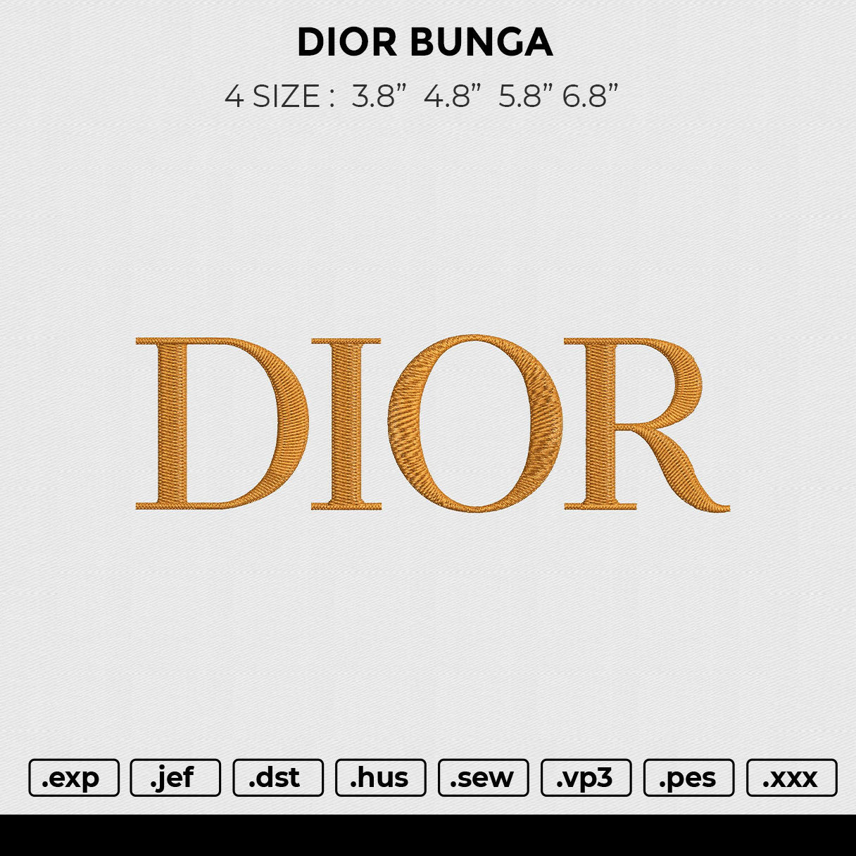 DIOR BUNGA – embrostudio