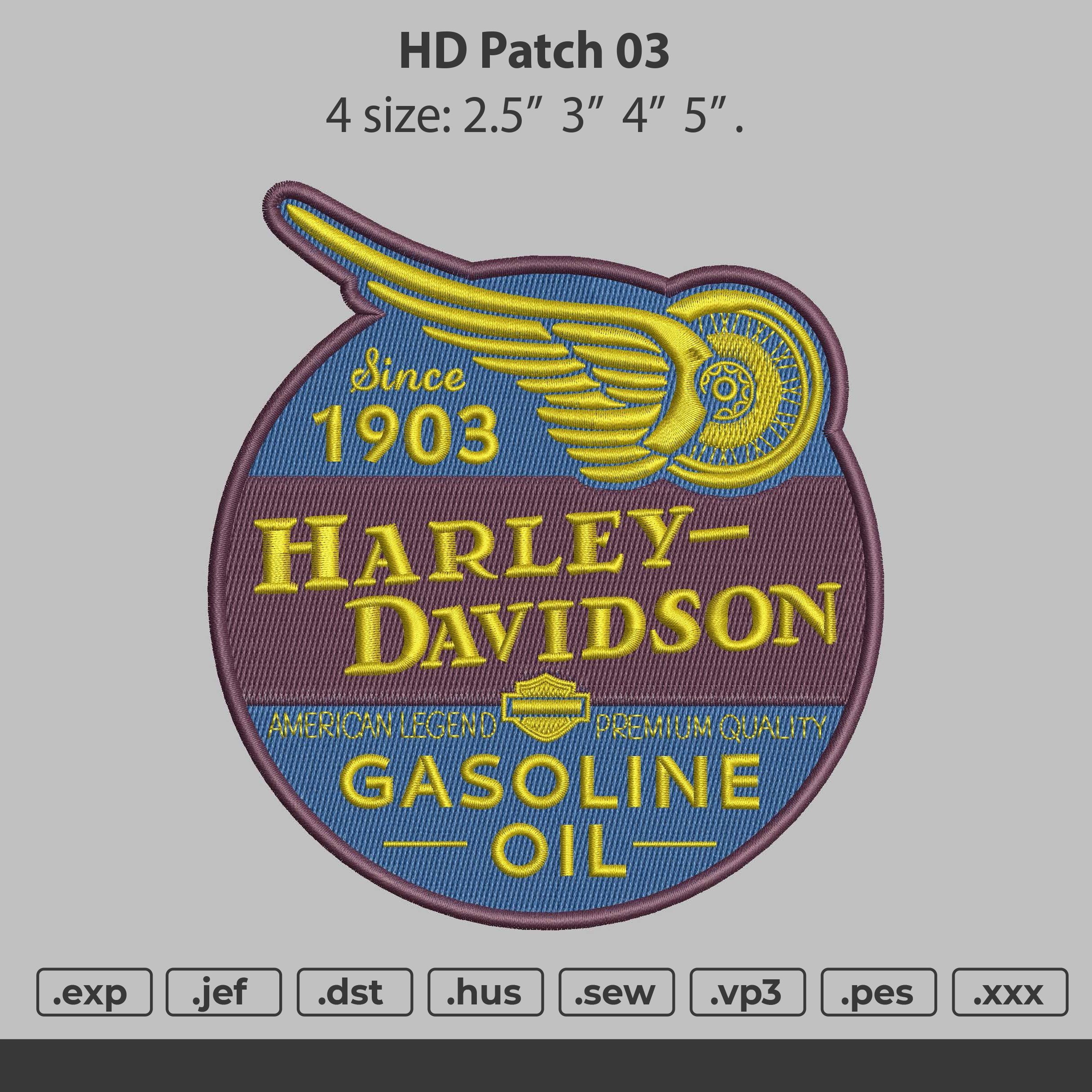 Harley Davidson Patch Files 03 – embrostudio