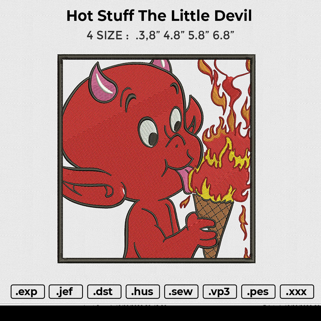 Hot Stuff The Little Devil – embrostudio