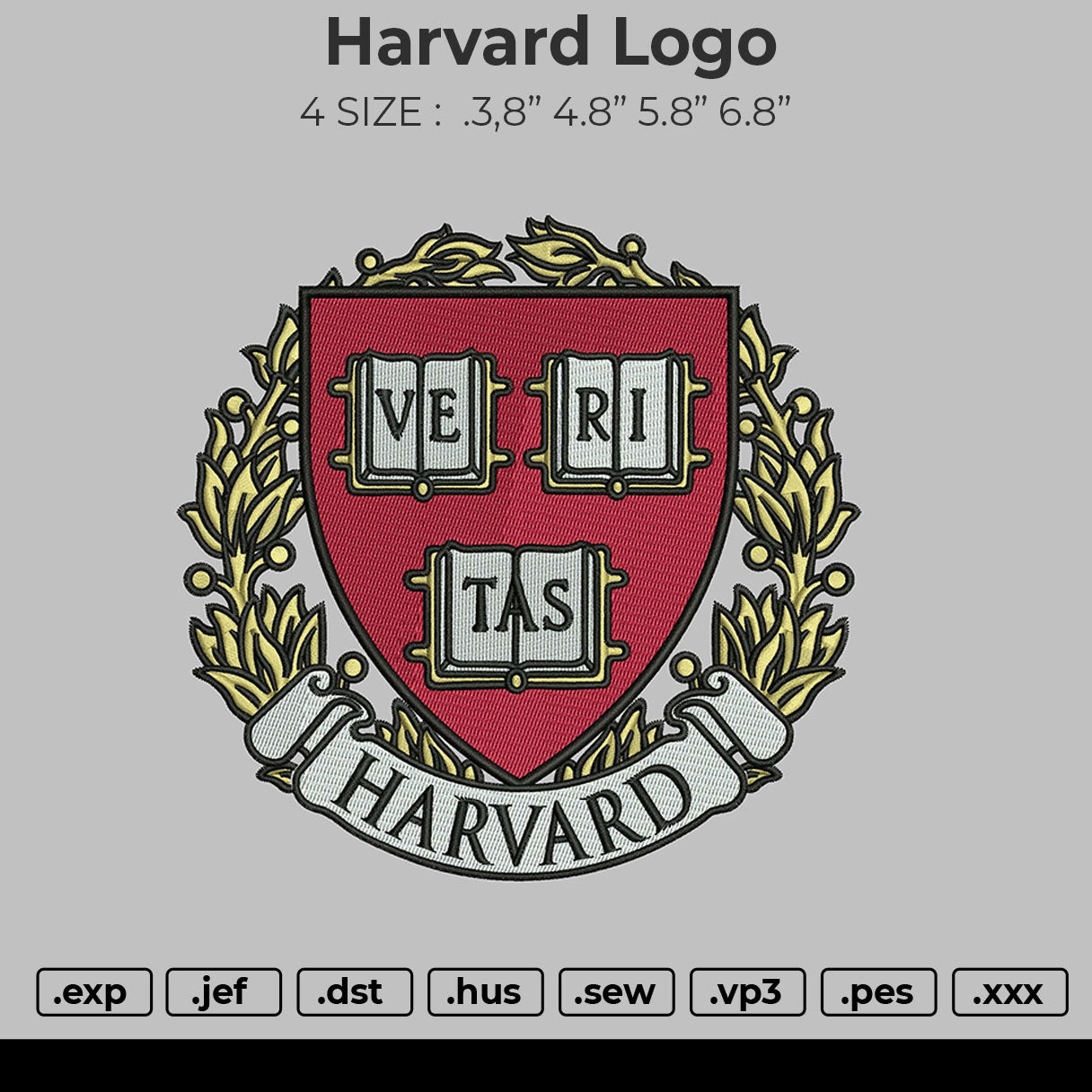 Harvard Logo – embrostudio