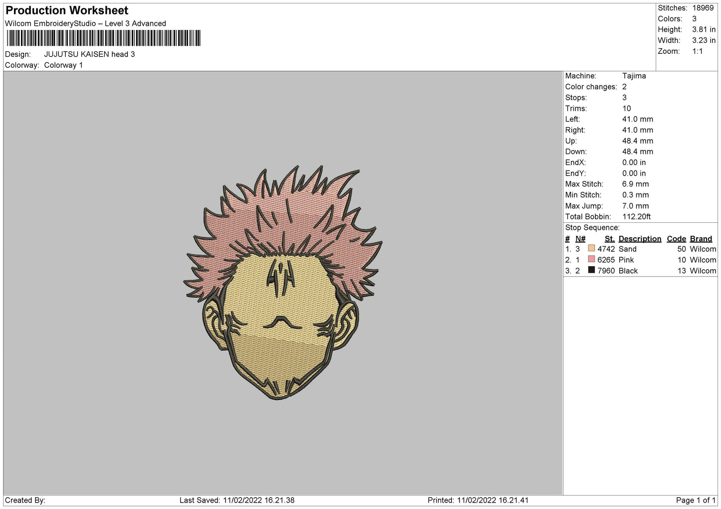 Jujutsu Kaisen Head – embrostudio