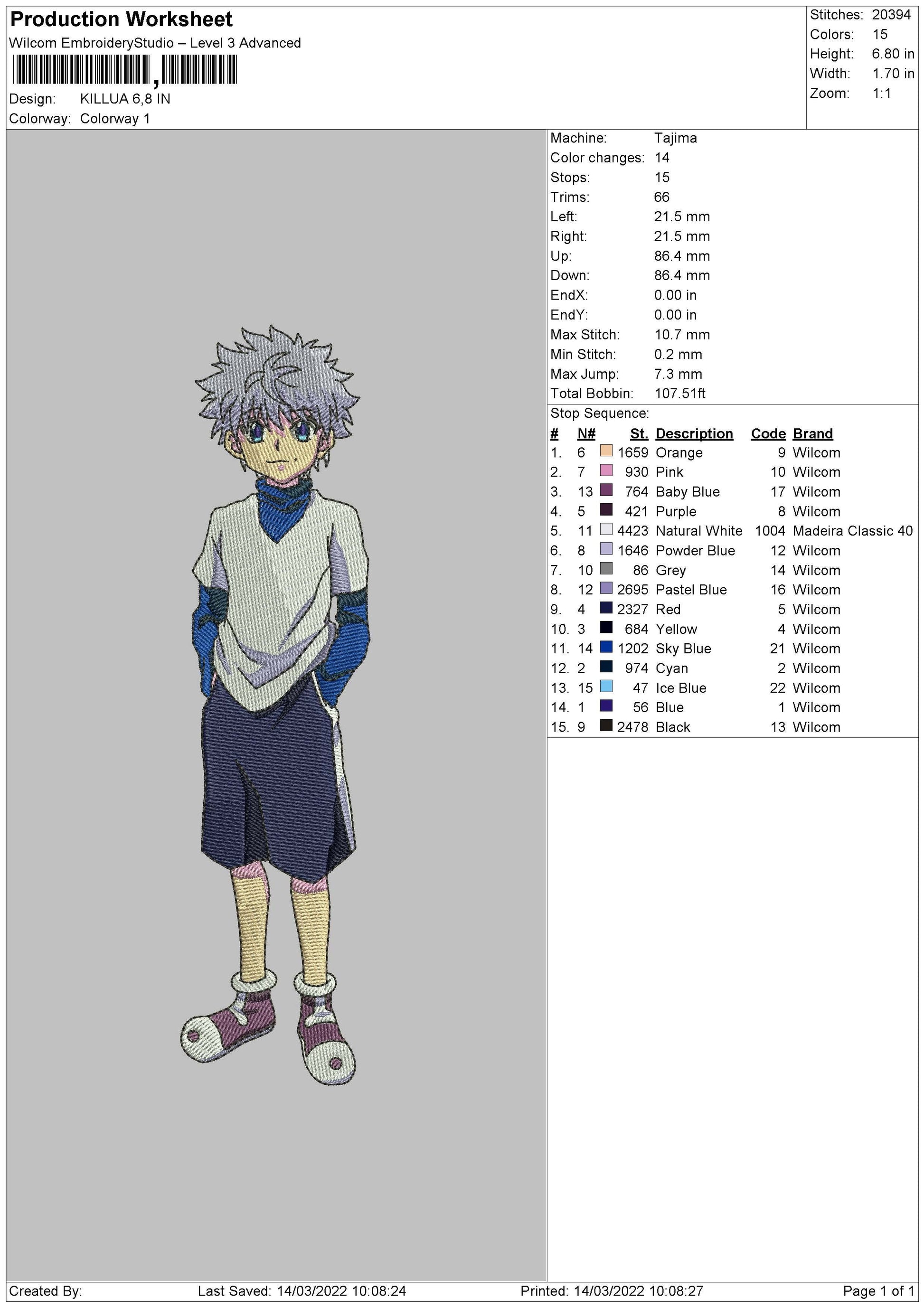 Killua Stand – embrostudio