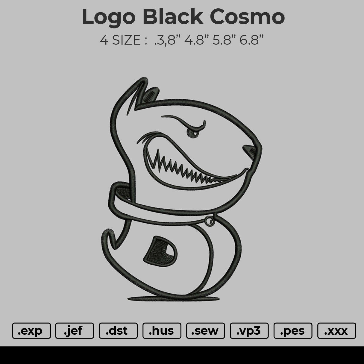 Logo Black Cosmo – embrostudio