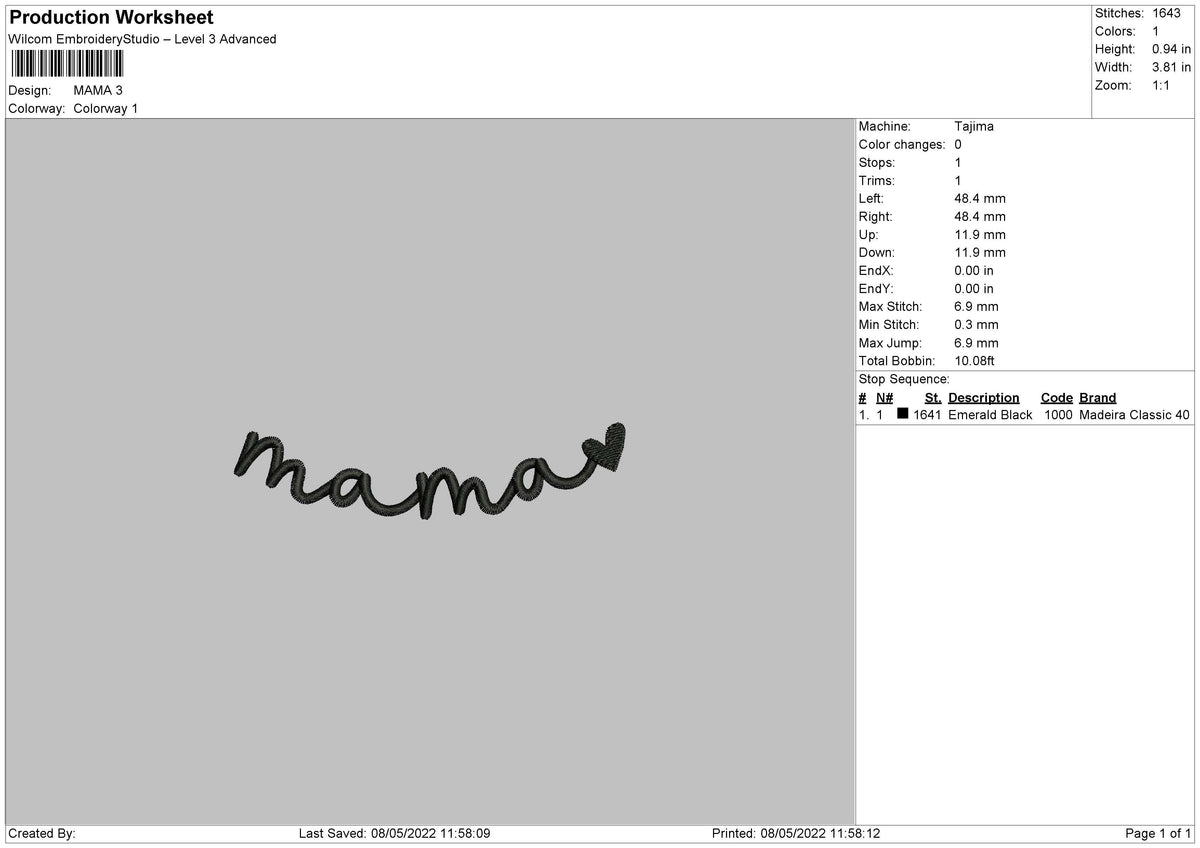 Mama Text V2 – embrostudio