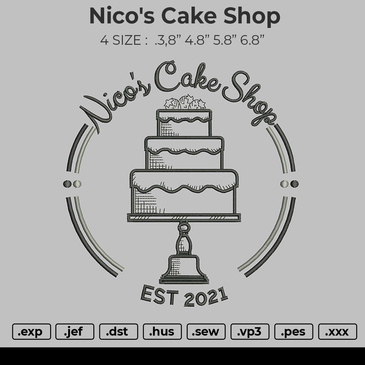 Niko's Cake Shop – embrostudio