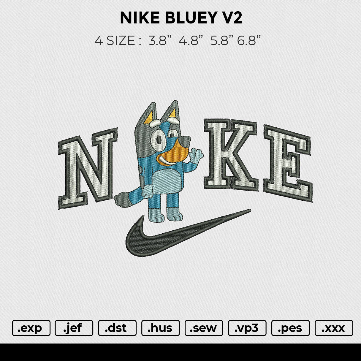 NIKE BLUEY V2 – embrostudio