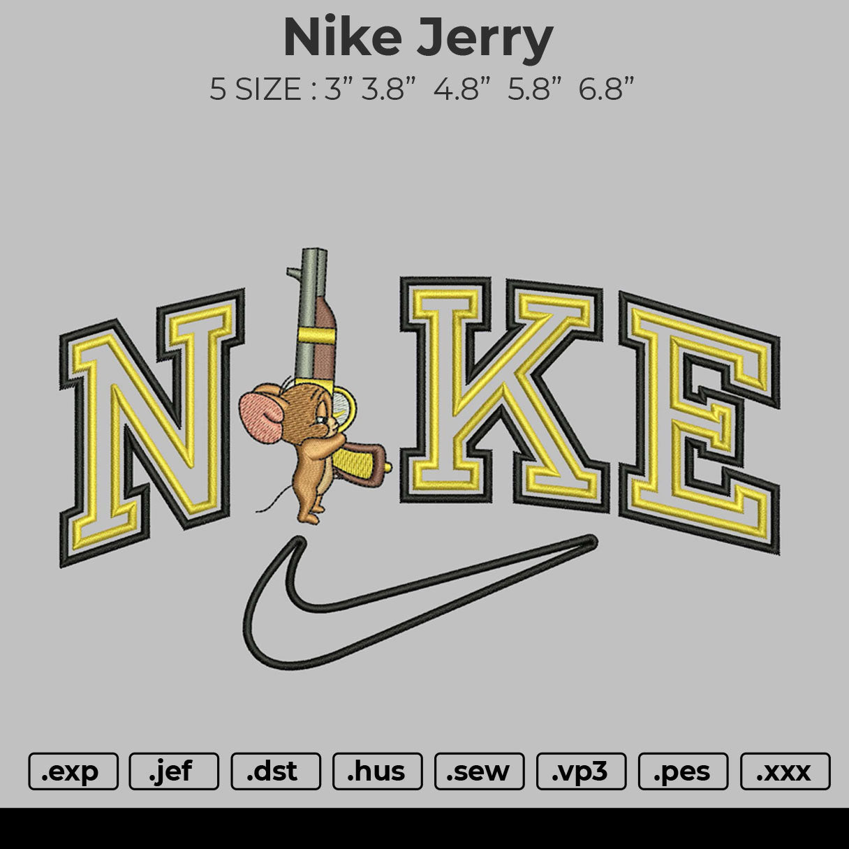 Nike Jerry Embroidery – embrostudio