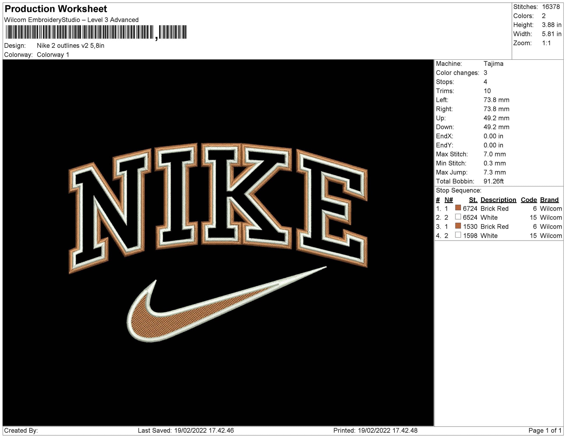 Nike 2 Outline v6 – embrostudio