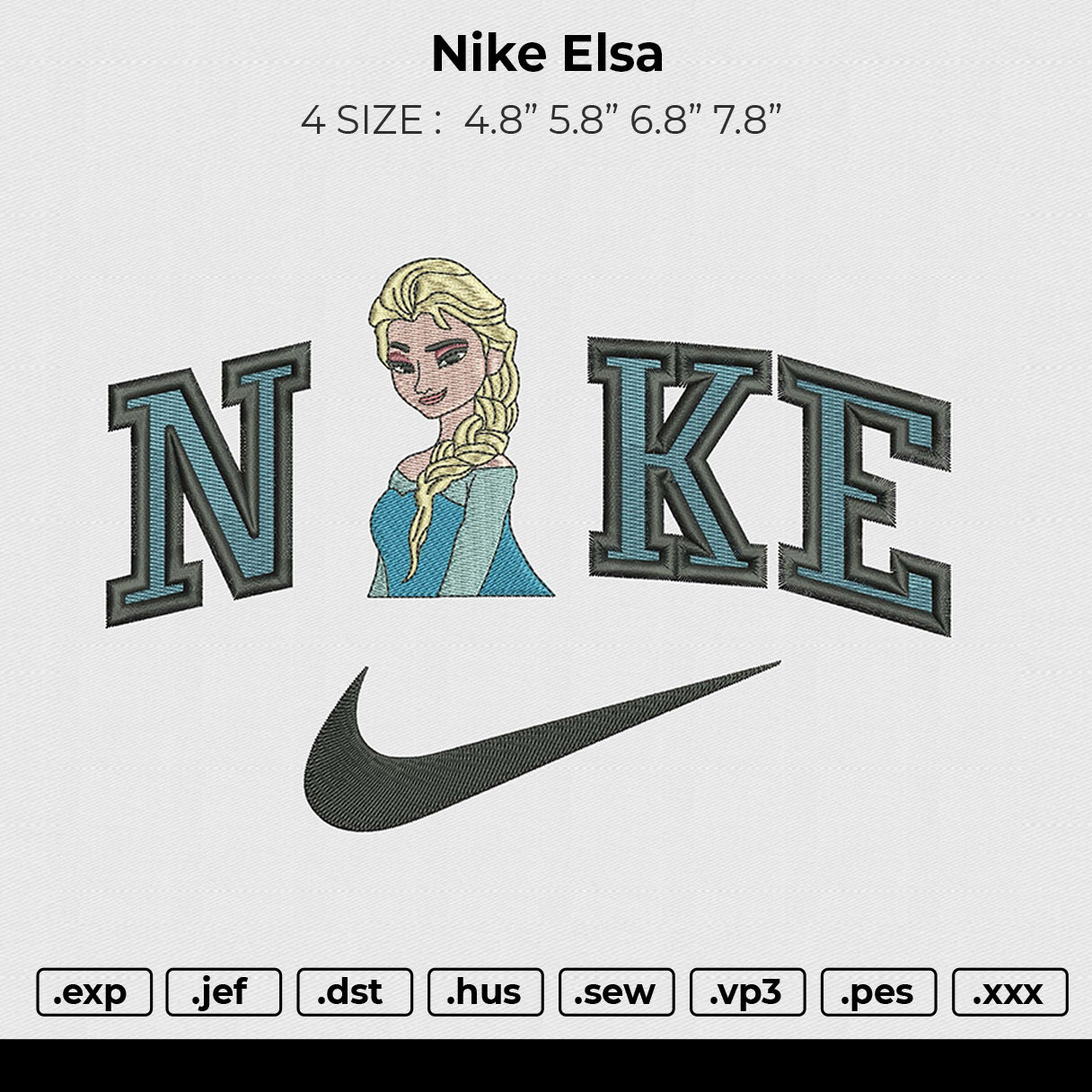 Nike Elsa Embroidery – embrostudio
