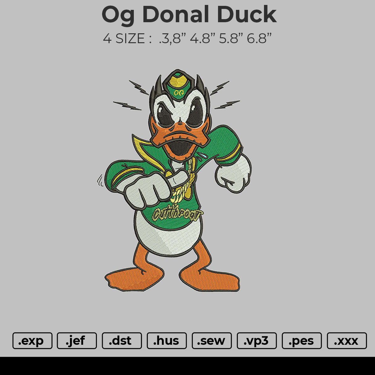 OG Donald Duck – embrostudio