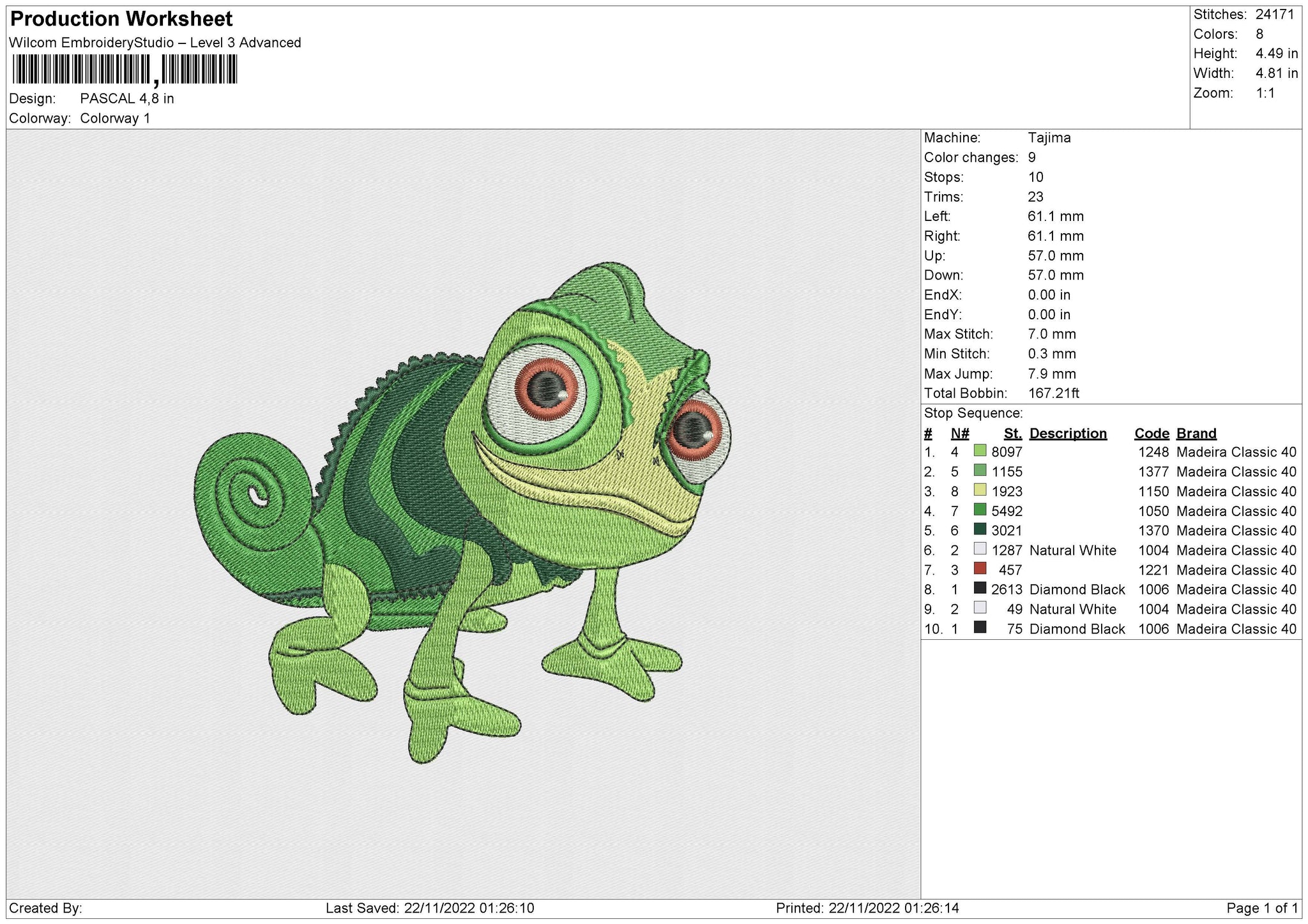 PASCAL Embroidery – embrostudio