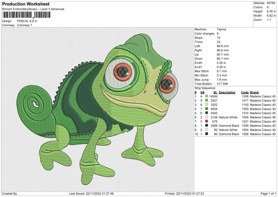 PASCAL Embroidery – embrostudio