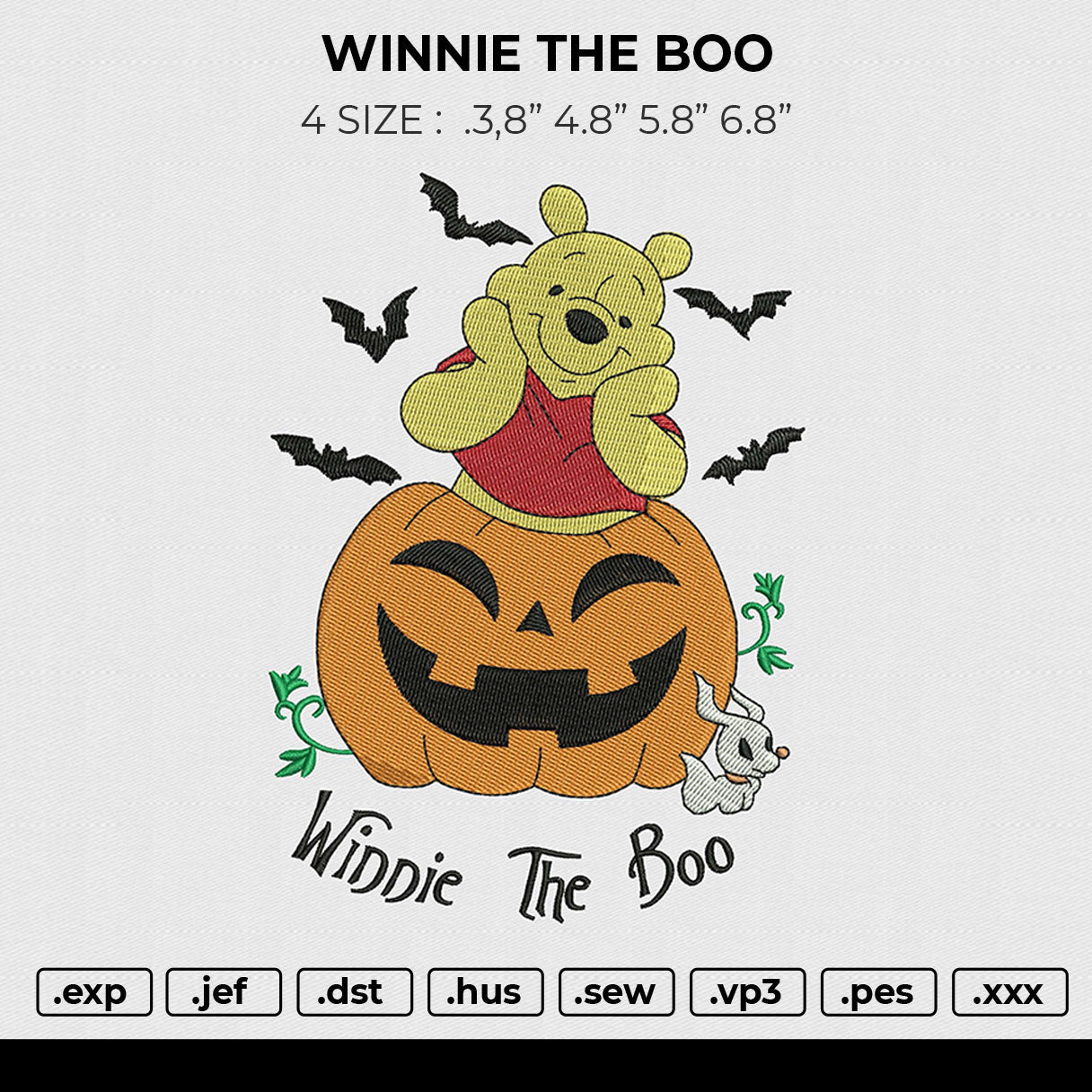 WINNIE THE BOO – embrostudio