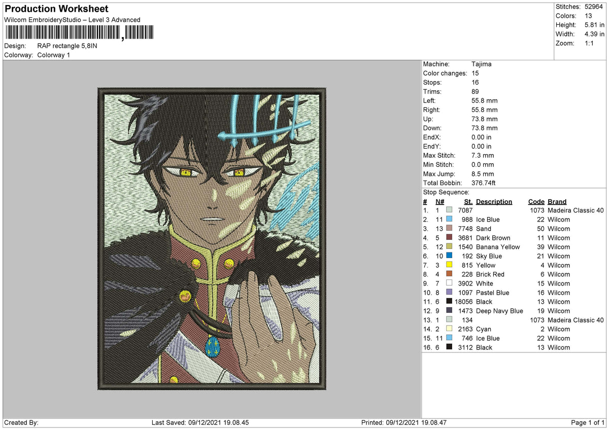 Rap Rectangle Embroidery – embrostudio