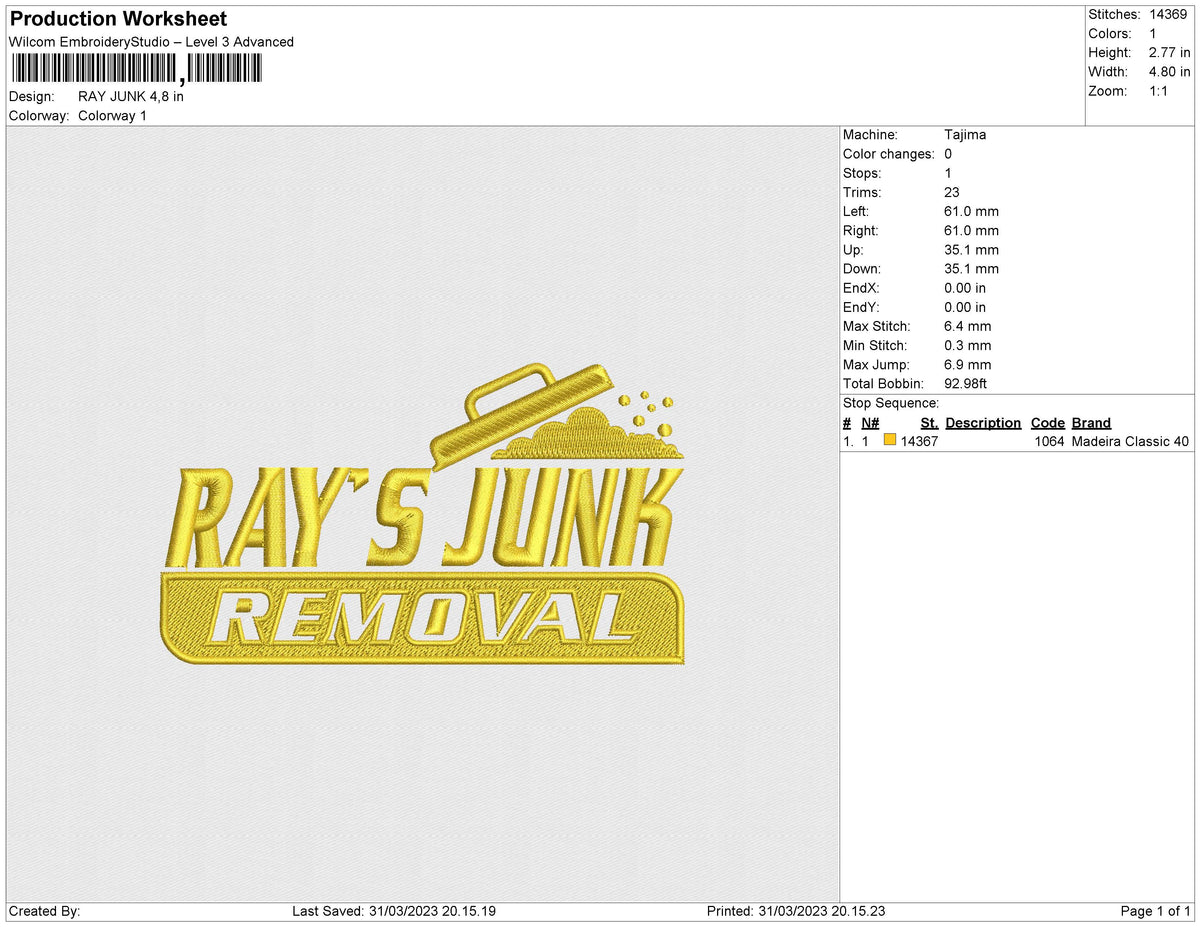 RAY JUNK – embrostudio