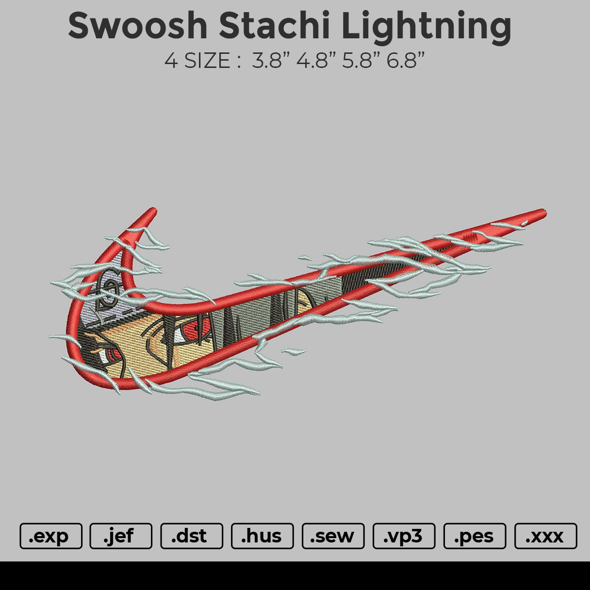 Swoosh Itachi Lightning – embrostudio