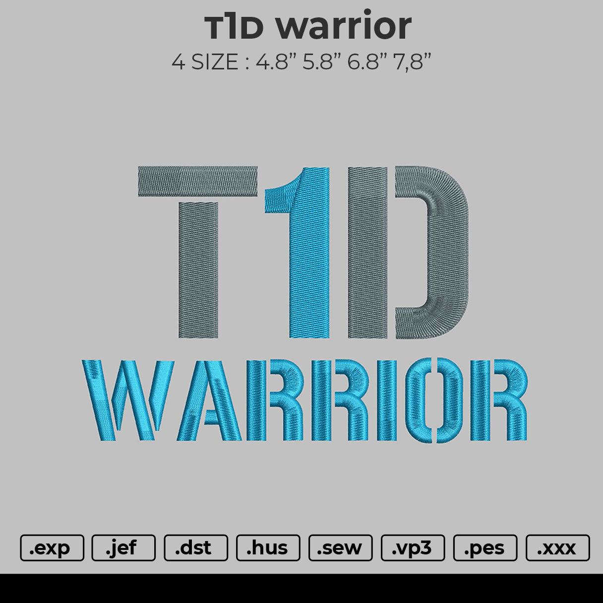 T1D Warrior – embrostudio