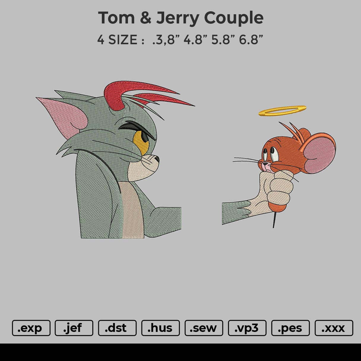 Tom & Jerry Couple – embrostudio