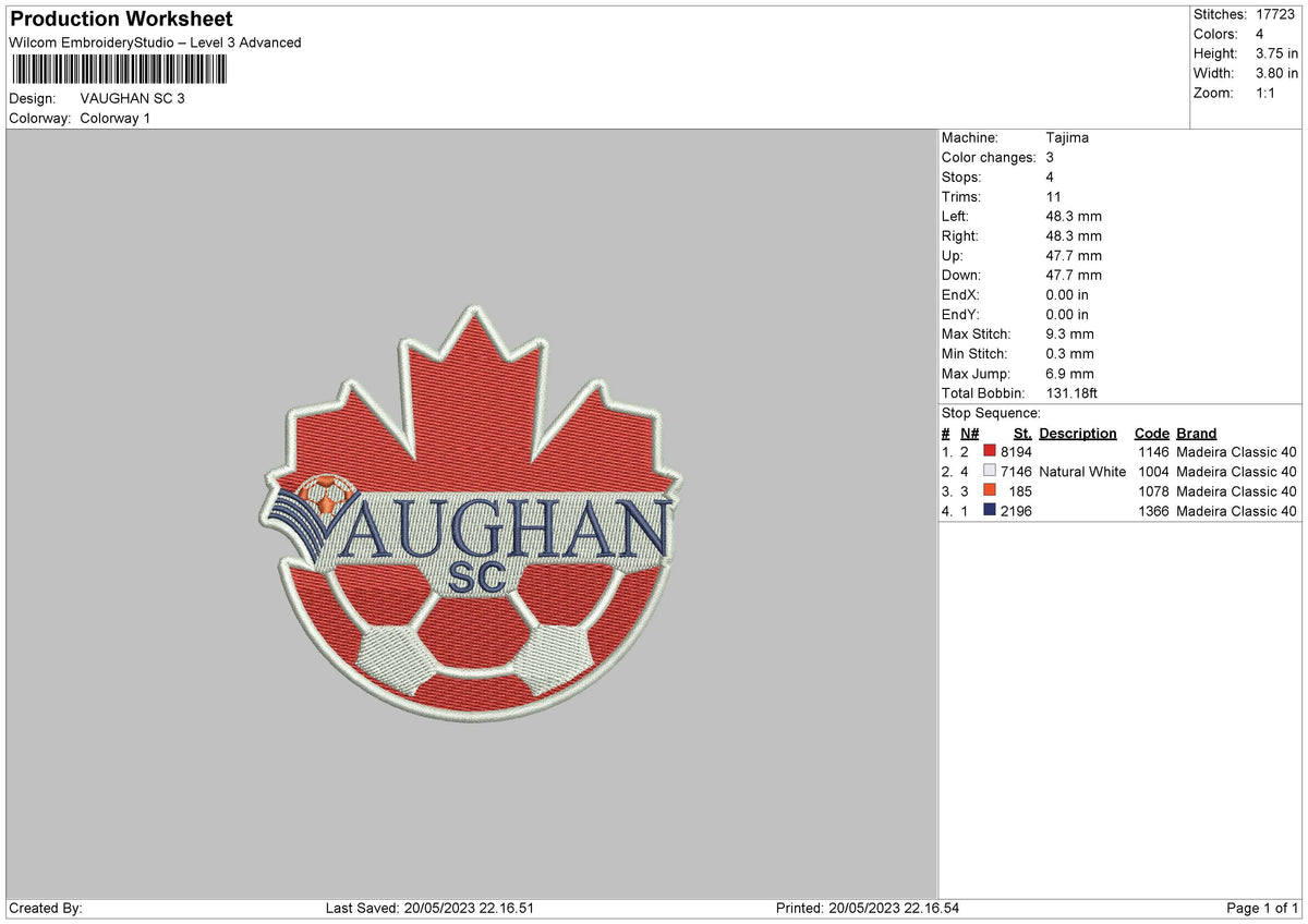 Vaughan Sc 2 Files Embroidery – embrostudio