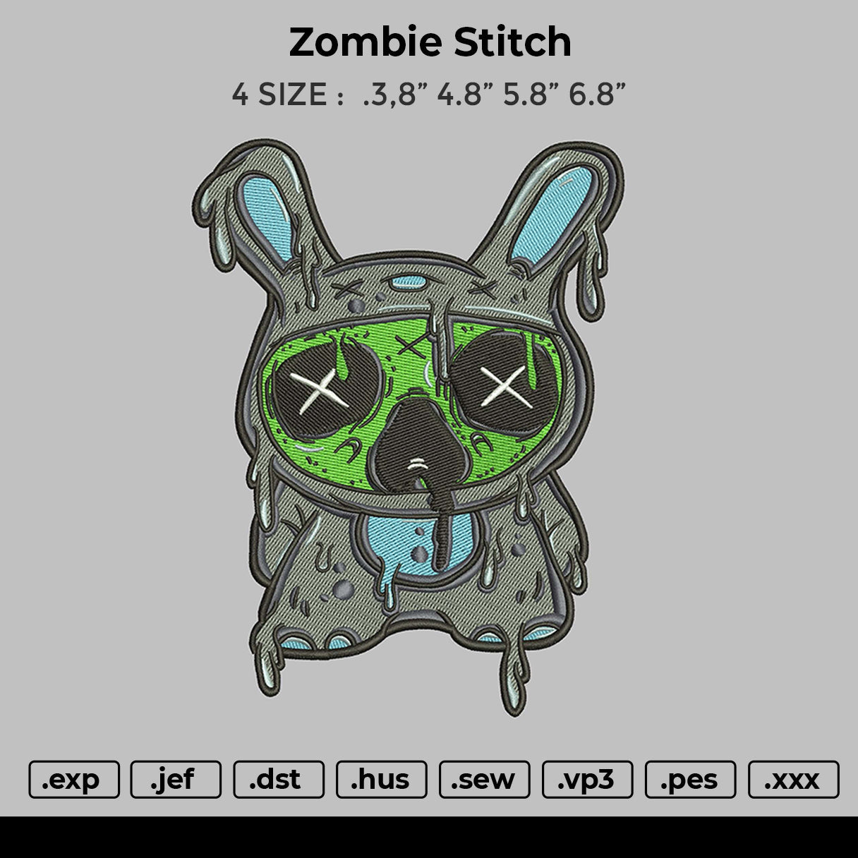 Zombie Stitch – embrostudio