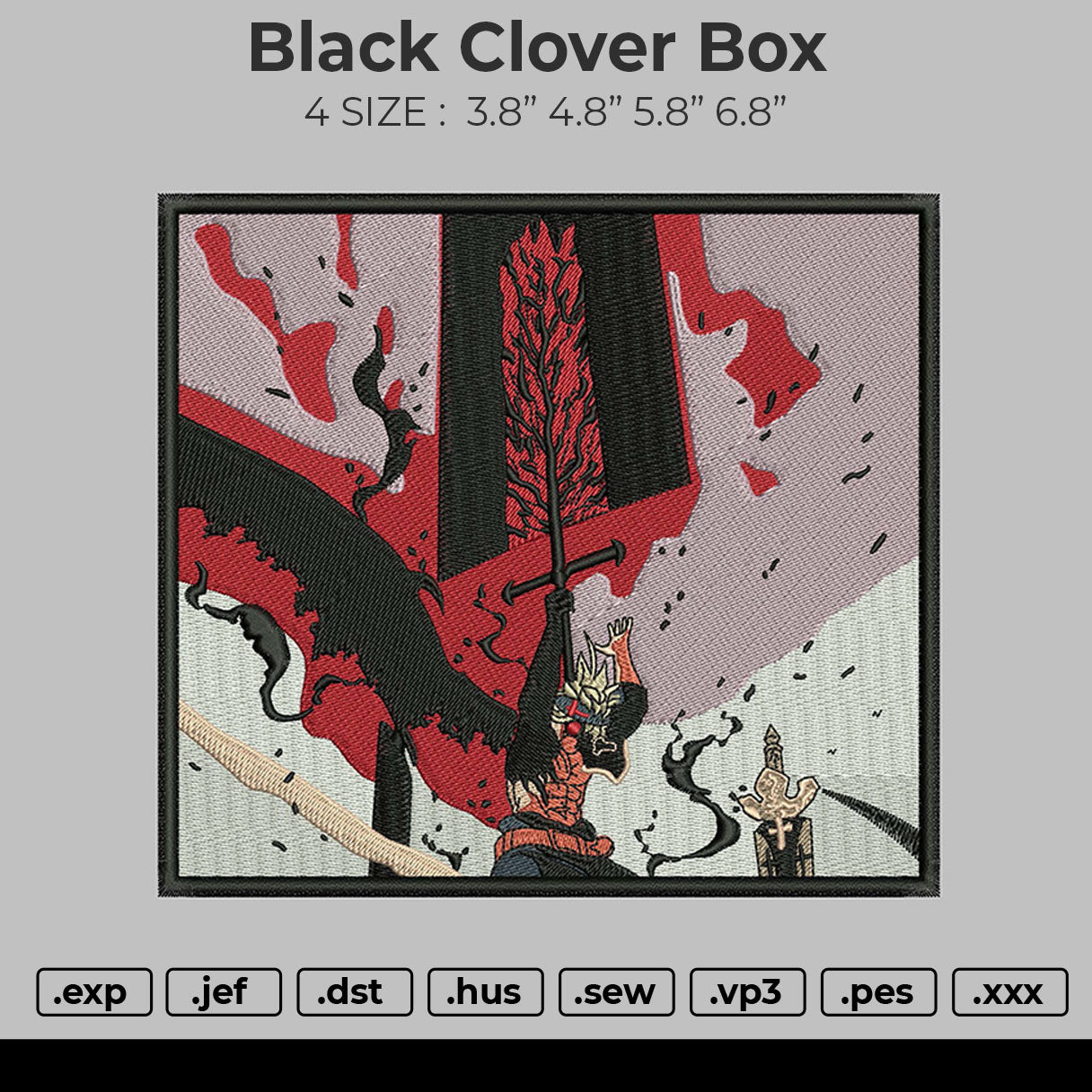 Black Clover Box – embrostudio