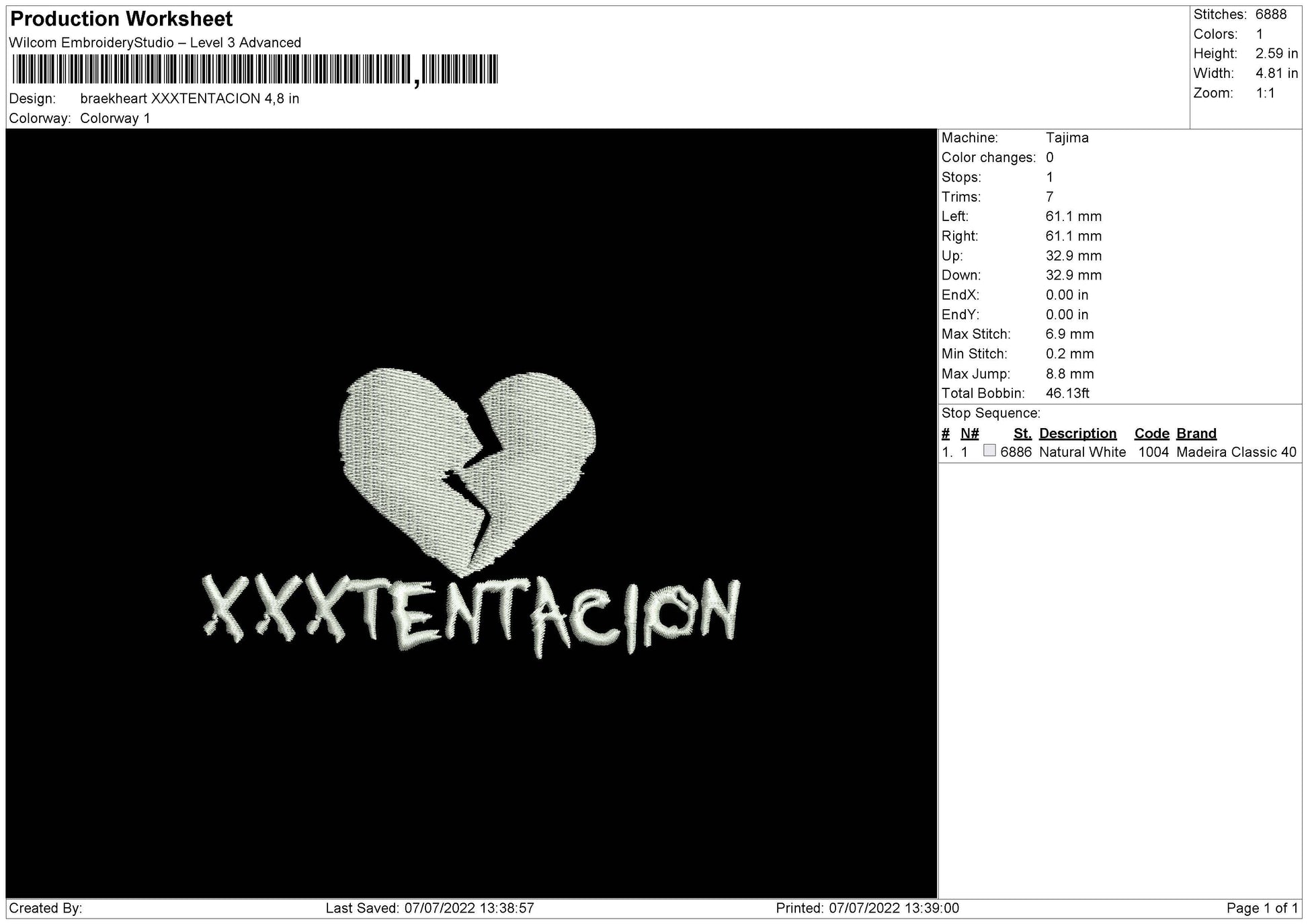 Breakheart XXXtentacion – embrostudio