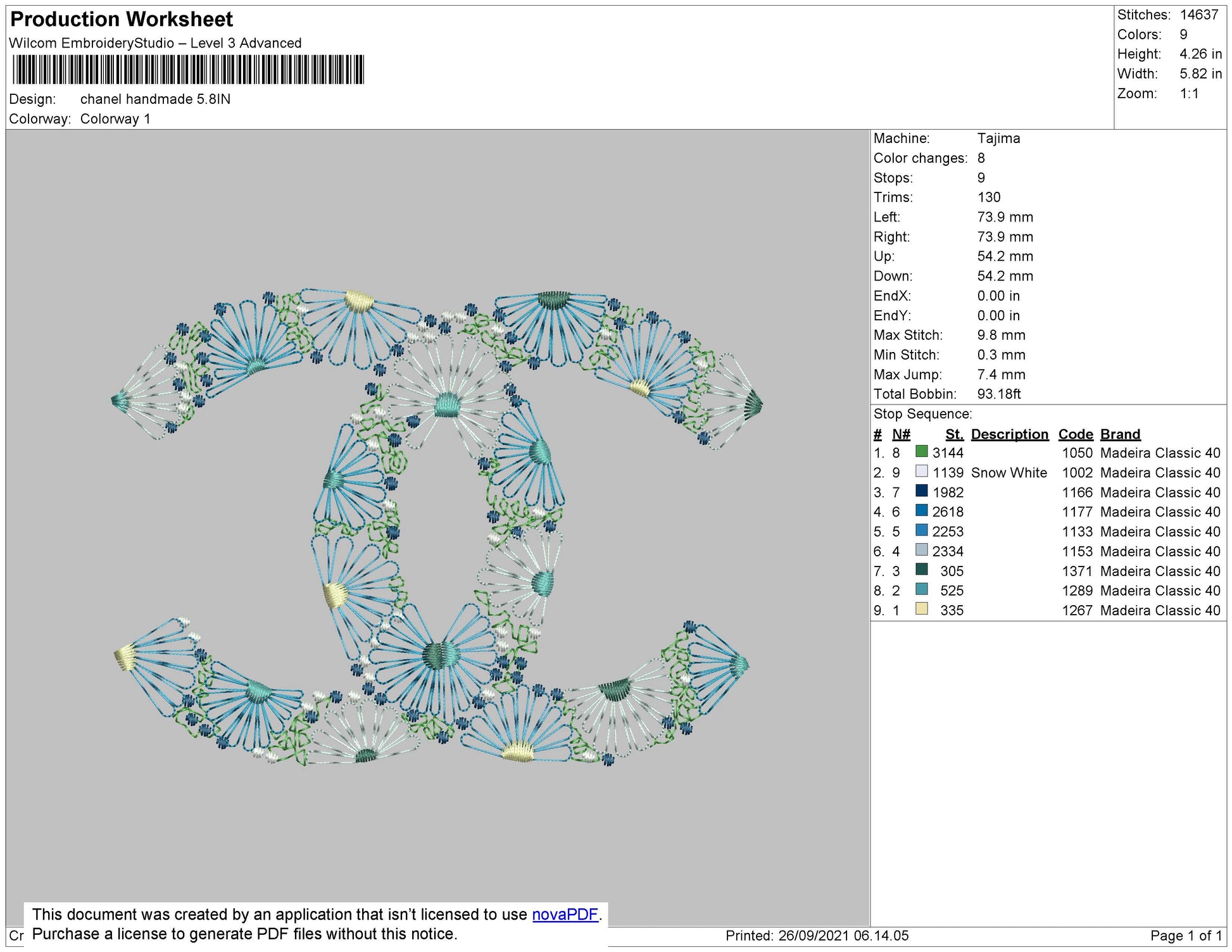 Chanel Handmade – embrostudio